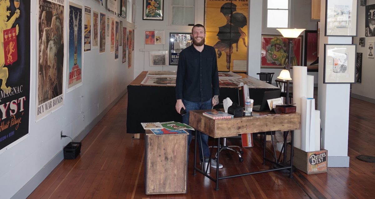 A Tour Of North Beach's Real Old Paper Gallery - Joe Content