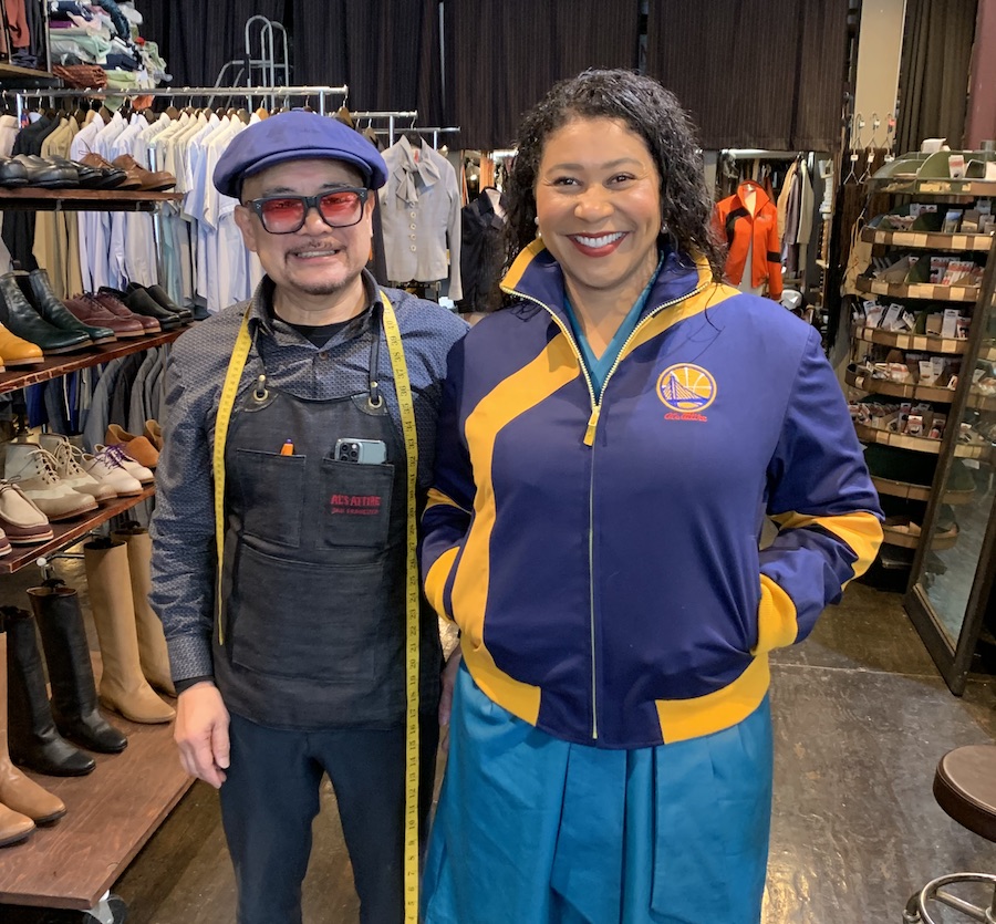 Mayor Breed Honors North Beach Legend Al's Attire